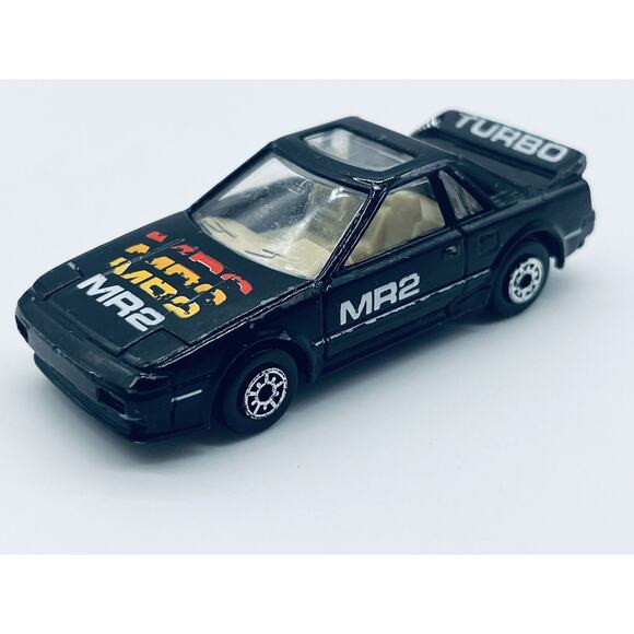 MC TOY | Toys | Vintage Mc Toy Toyota Mr2 Mr2 Turbo Black 64 Diecast ...